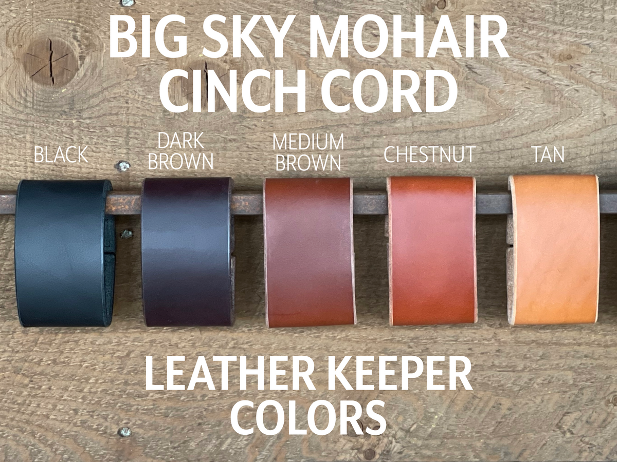 Bridle Leather Keeper (Off-Billet Keeper) – Big Sky Cinch Supply