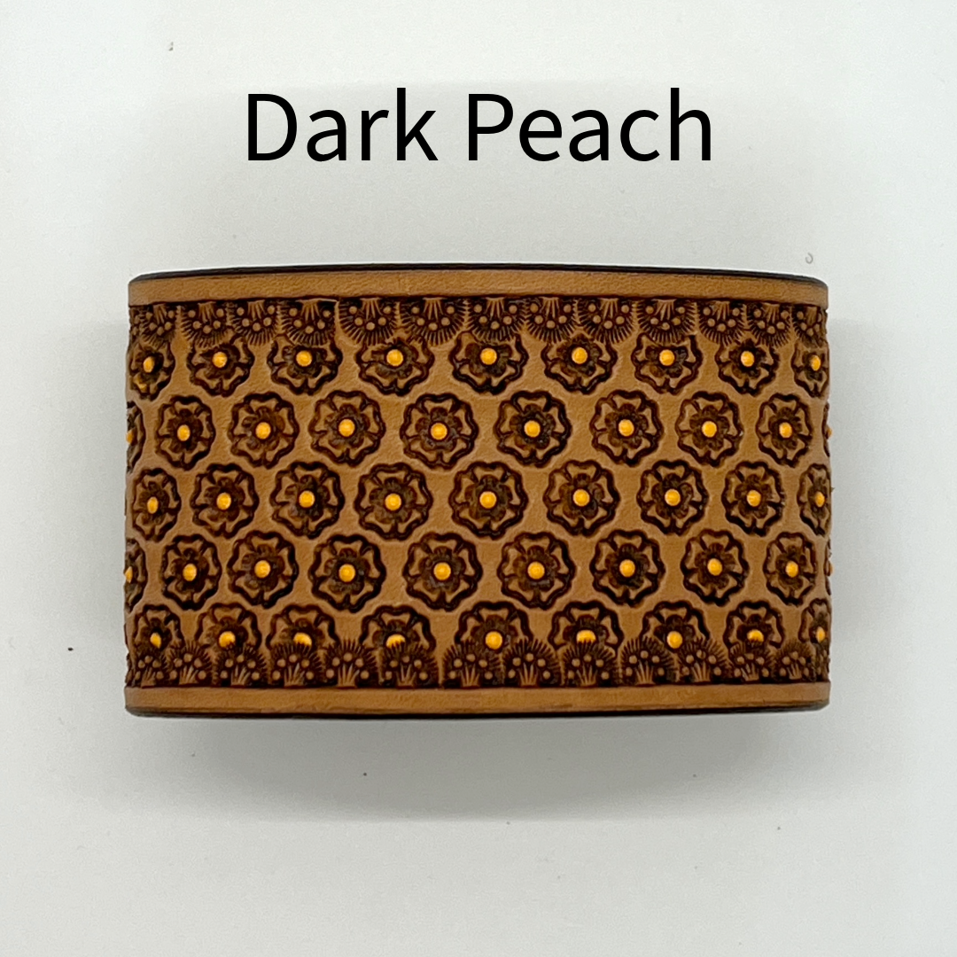 Rose Stamped Leather Keeper (Off-Billet Keeper) – Big Sky Cinch Supply