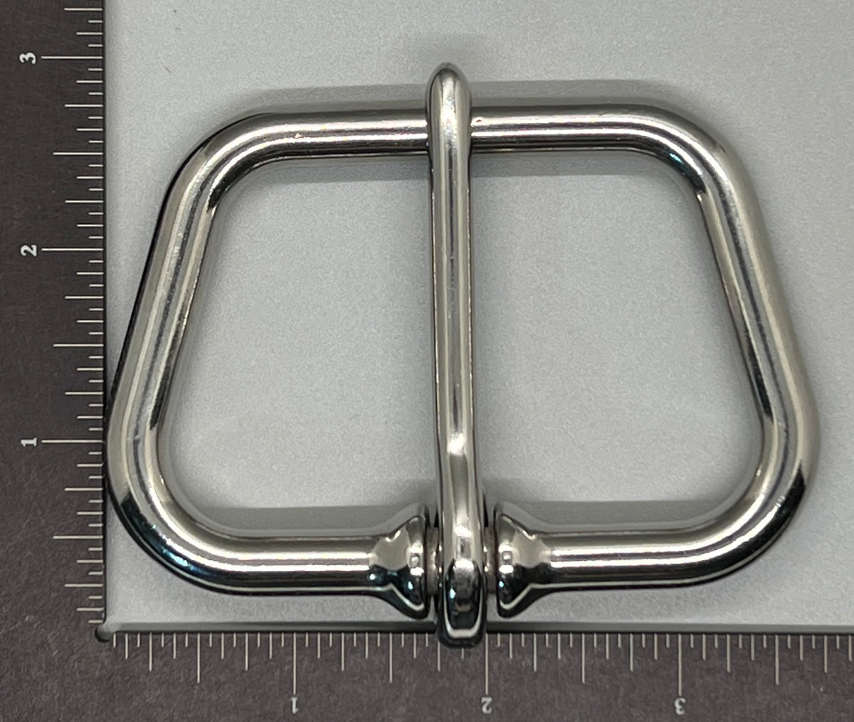 3" Stainless Steel Cinch Buckle, Rounded/Square Corners – Big Sky Cinch ...